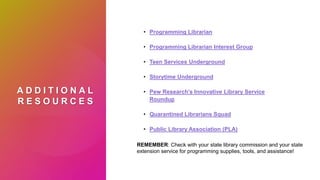 Library Programming 101 | PPT