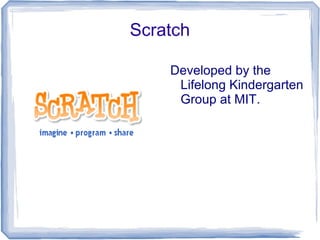 Programming For the Young and the Yount at Heart | PPT