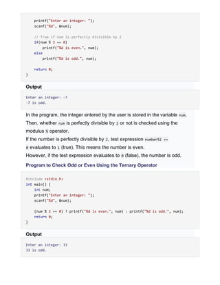 Programming fundamental 02 | PDF