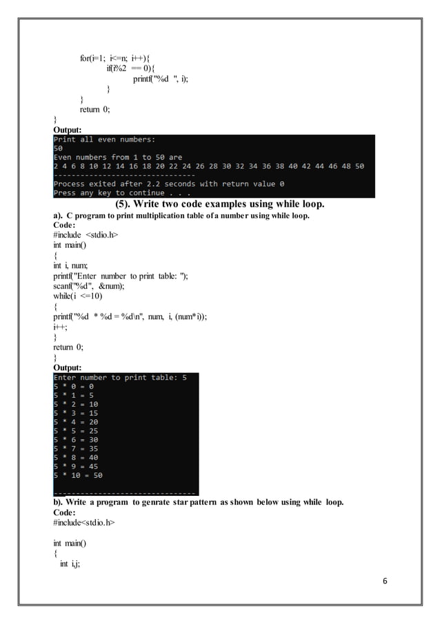 Programming fundamentals | PDF