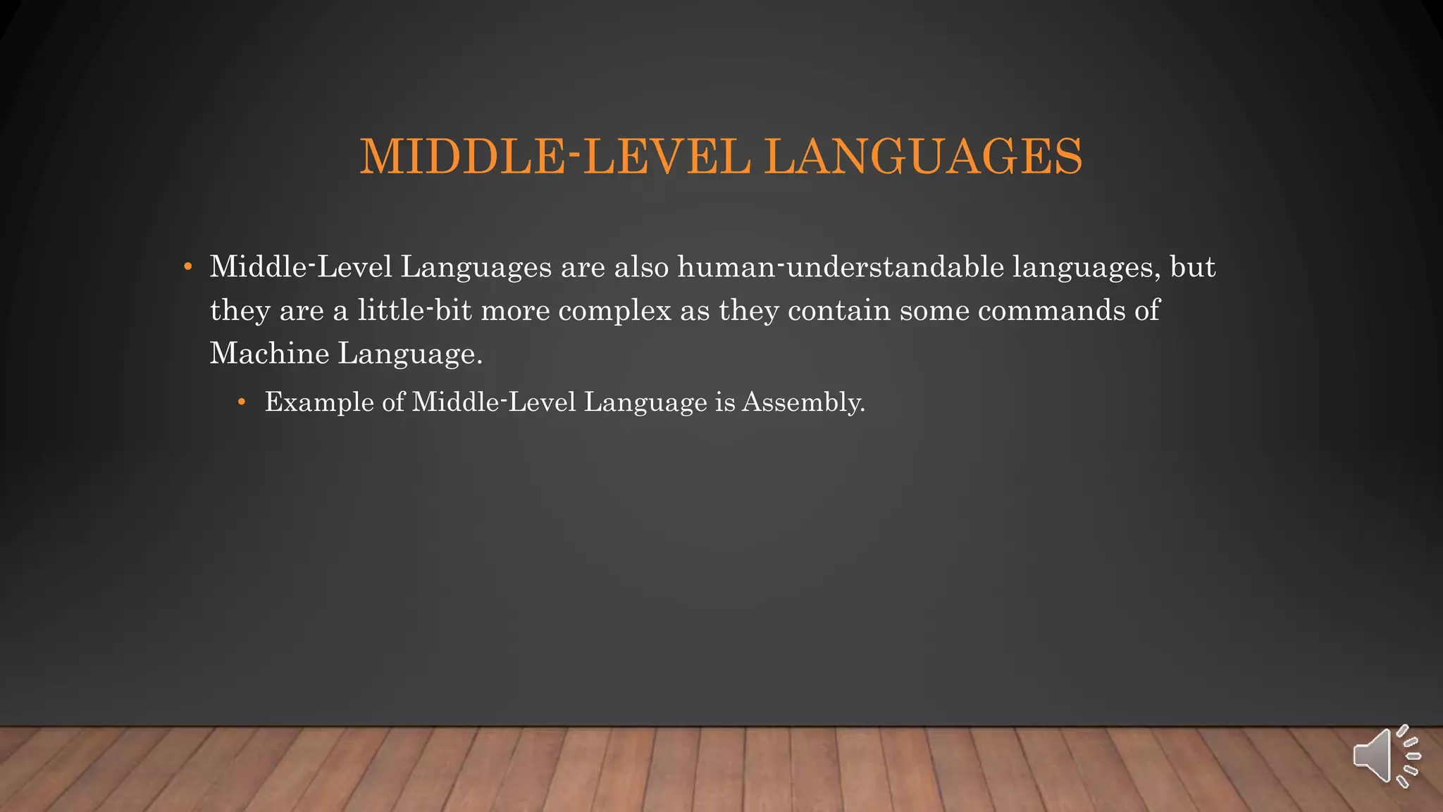 Programming Fundamentals Presentation Pptx Programming Languages Computing