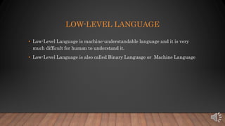 Programming fundamentals presentation | PPTX