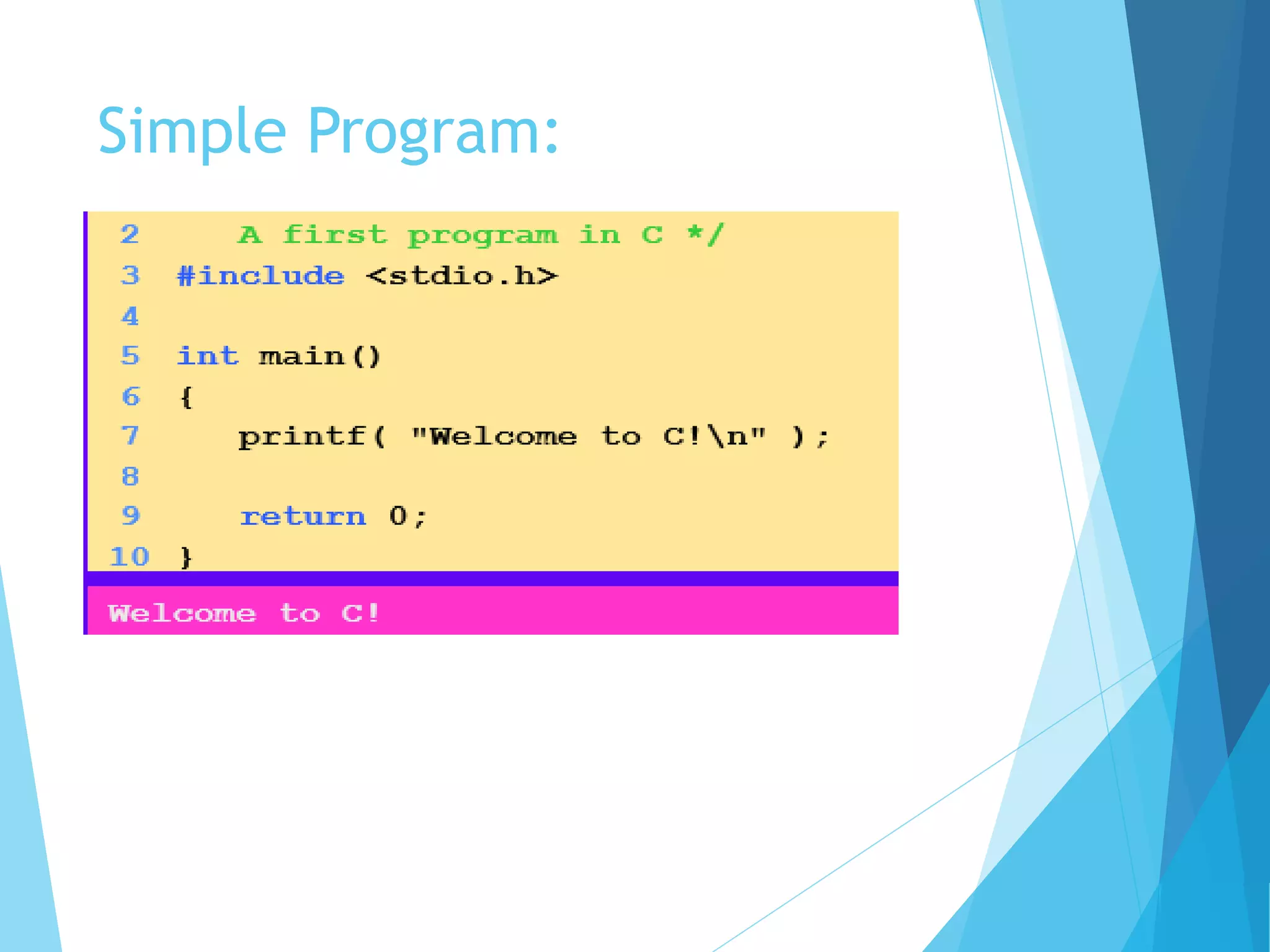 Programming Fundamentals | PPT