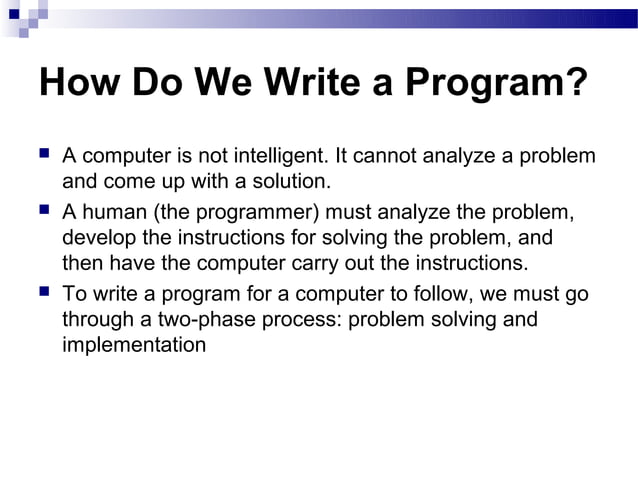 Programming fundamentals lecture 1&2 | PPT
