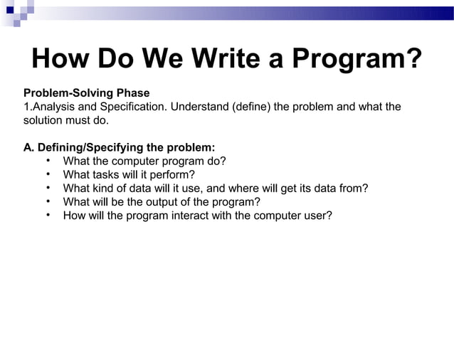 Programming fundamentals lecture 1&2 | PPT