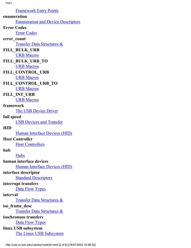 Programming guide for linux usb device drivers | PDF