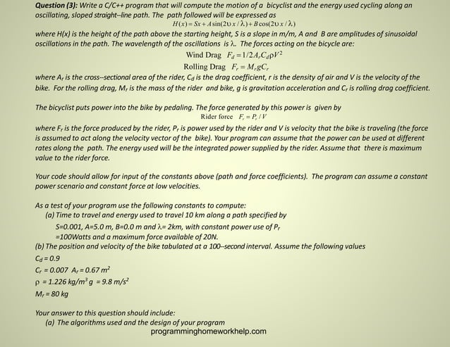 Computer Science Programming Assignment Help | PPT