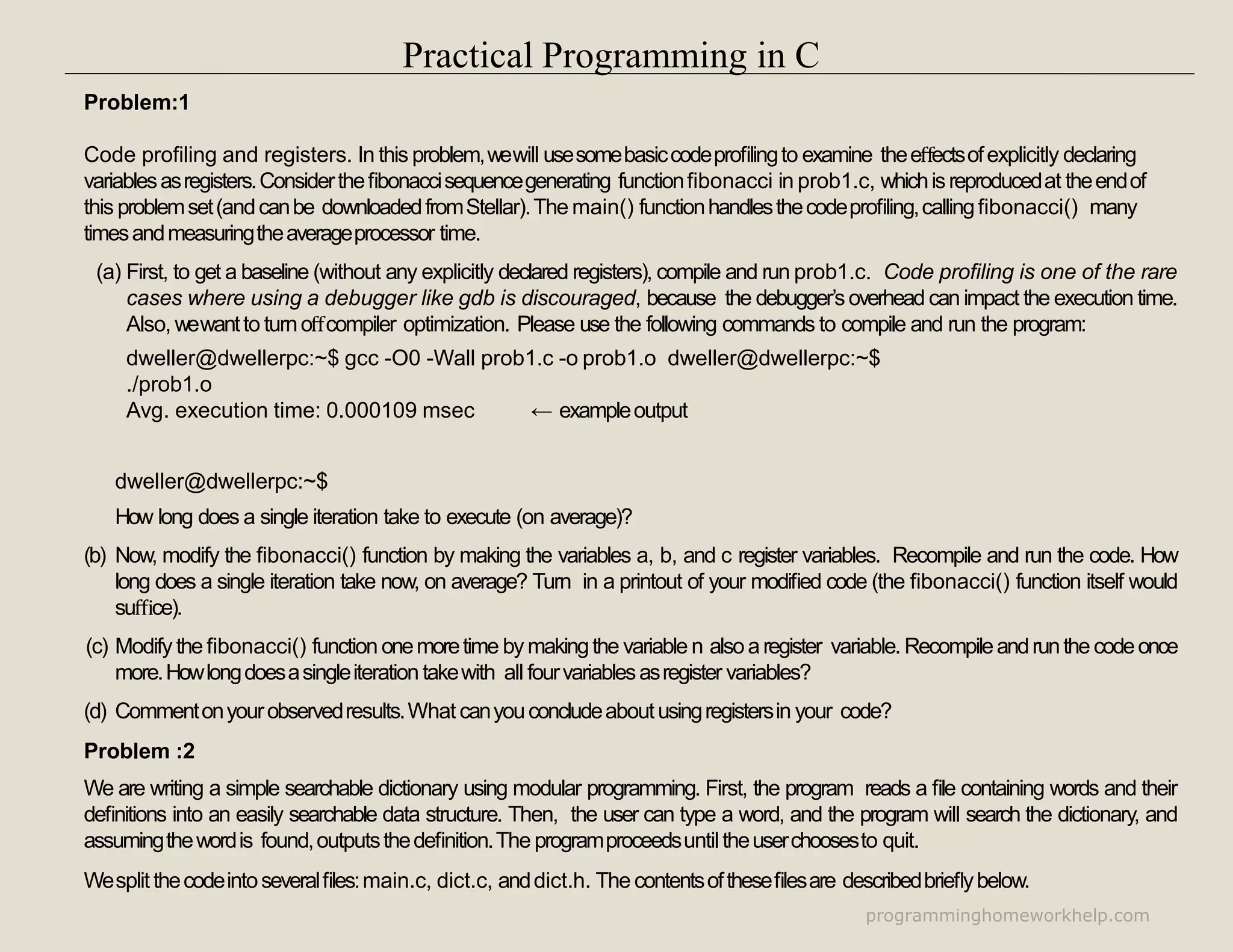 C Programming Homework Help Ppt