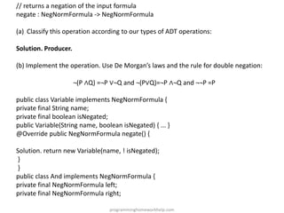 Computer Science Assignment Help | PPT