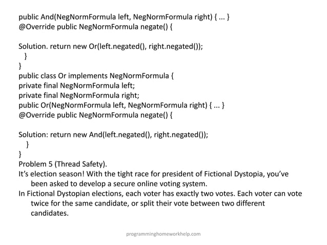 Computer Science Assignment Help | PPT