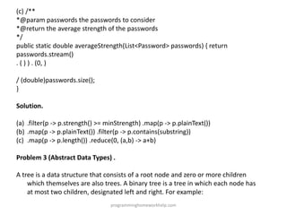 Computer Science Assignment Help | PPT