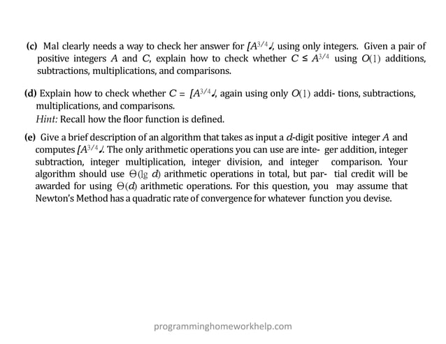 Computer Science Assignment Help | PPT