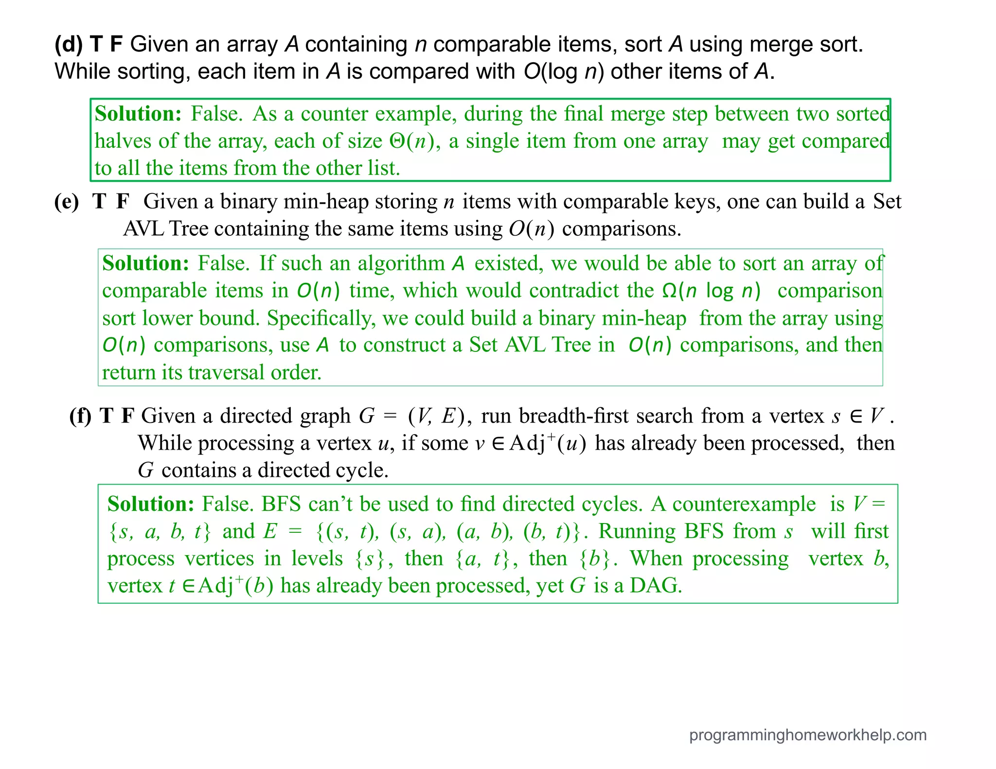 Algorithm Assignment Help | PPTX