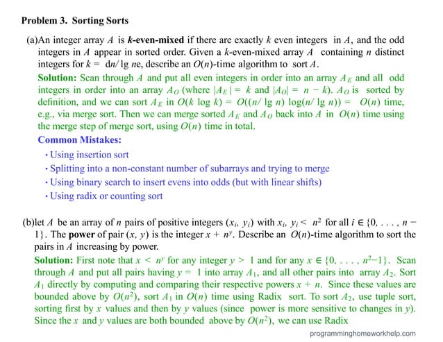 Algorithm Assignment Help Pptx 1084
