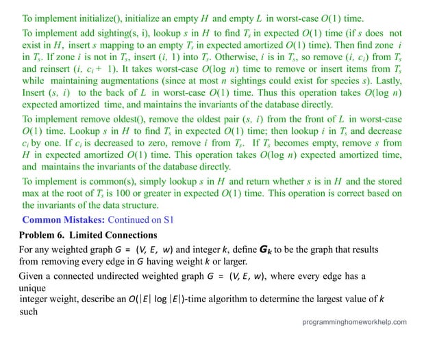Algorithm Assignment Help | PPTX