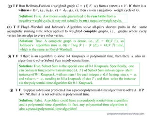 Algorithm Assignment Help | PPT