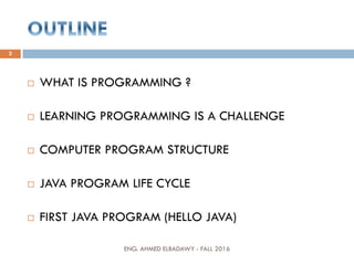Programming I lecture 1 | PPT
