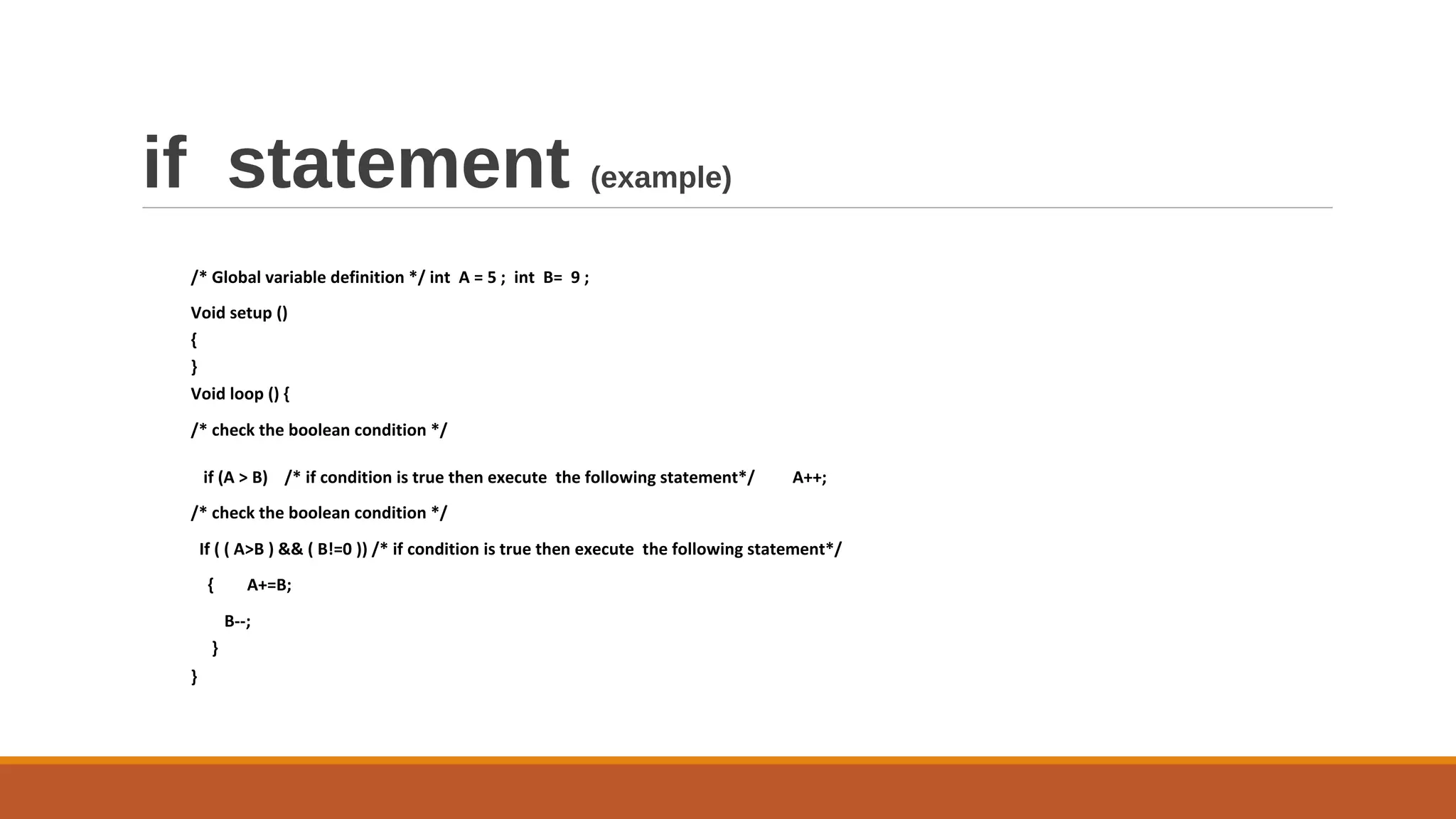 Programming In Arduino Part 2 Ppt 