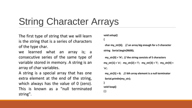 Programming in Arduino (Part 2) | PPS