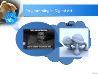 Artificial Intelligence Programming in Art by Mohamed Farag | PPTX