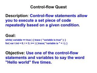 Programming in as3 the basics | PPT