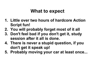 Programming in as3 the basics | PPT