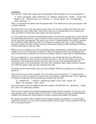 Programming in C++ | PDF