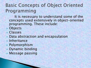 Programming in c++ | PPT