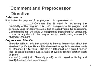 Programming in C | PPTX
