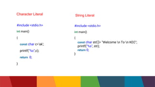 PROGRAMMING IN C - Inroduction.pptx | Free Download