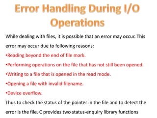 Programming in C | PPT