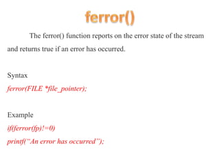 Programming in C | PPT