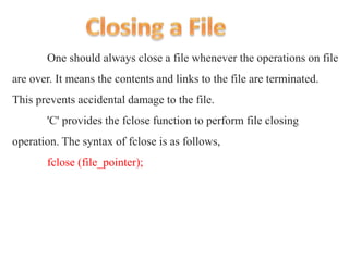 Programming in C | PPT