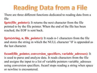 Programming in C | PPT