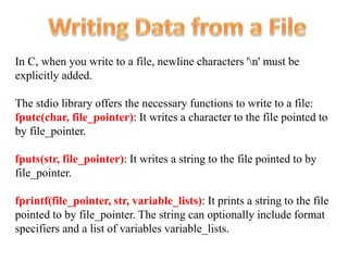 Programming in C | PPT