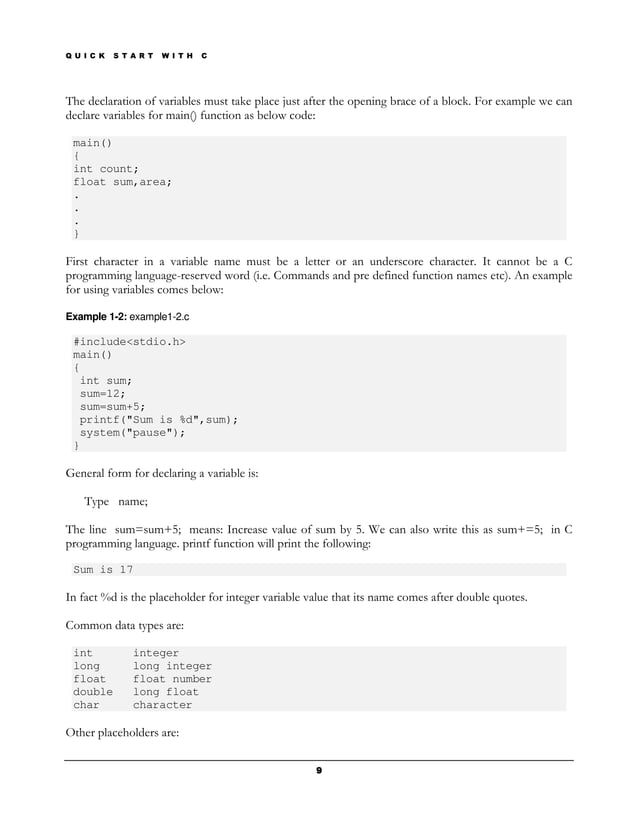 Programming in c_in_7_days | PDF