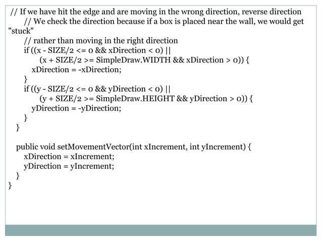 Java Assignment Sample: Building Software with Objects, Graphics, Containers, and Animation | PPT