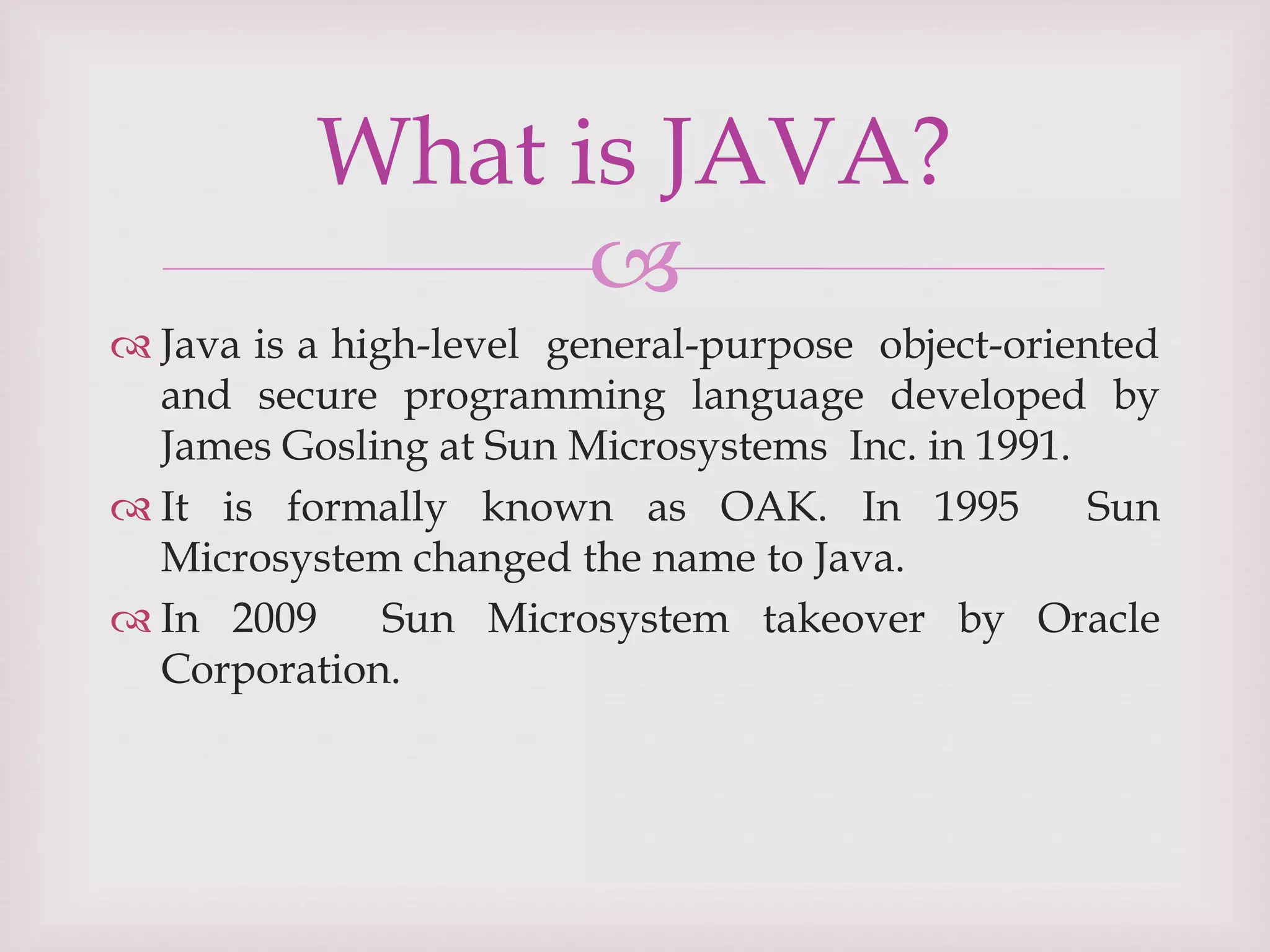 Programming In Java Unit 1pptx Programming Languages Computing