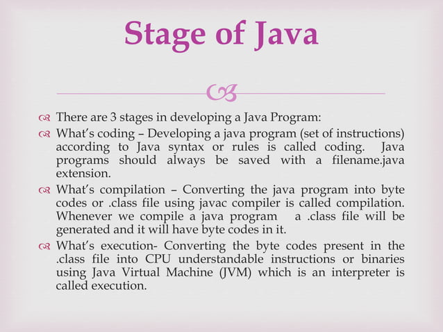 Programming In Java Unit 1 Pptx