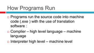 Programming introduction | PPT