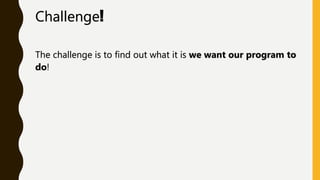 Why Programming is hard | PPT