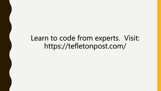 Why Programming is hard | PPTX