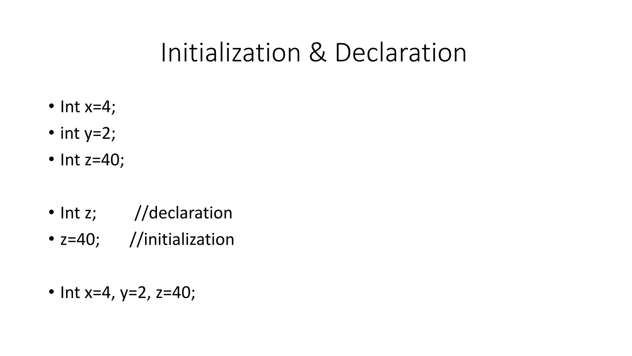 Programming lab 1 lecture | PPTX