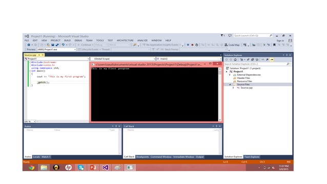 Programming lab 1 lecture | PPTX