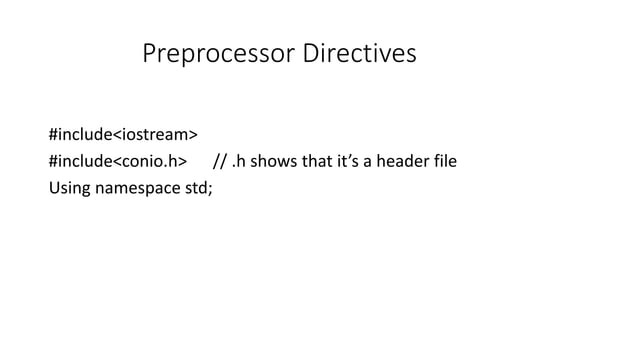 Programming lab 1 lecture | PPTX
