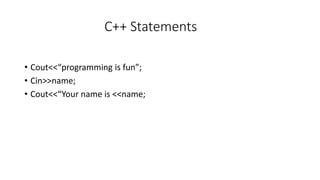 Programming lab 1 lecture | PPTX