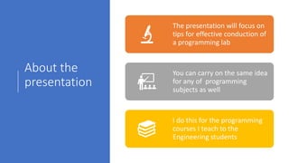 Effective Ways to Conduct Programming labs | PDF