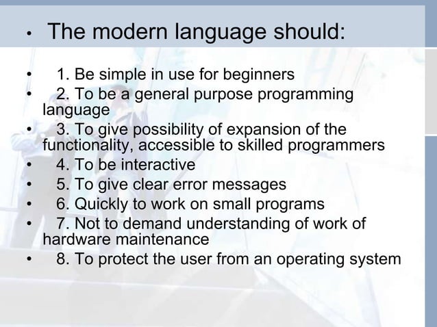 Programming landuages | PPT