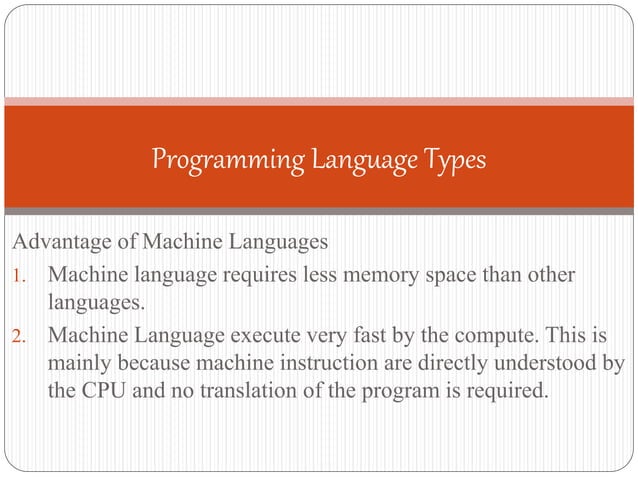 Programming language | PPT