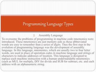 Programming language | PPT